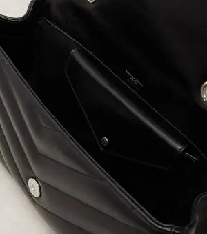 Saint Laurent Loulou Medium Shoulder Bag - Black