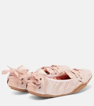 Acne Studios Bilaria Satin Sneakers