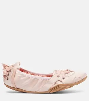 Acne Studios Bilaria Satin Sneakers