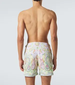 Orlebar Brown Bulldog Printed Swim Trunks - Multicoloured
