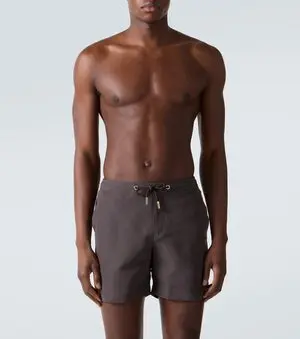 Orlebar Brown Bulldog Swim Trunks - Brown