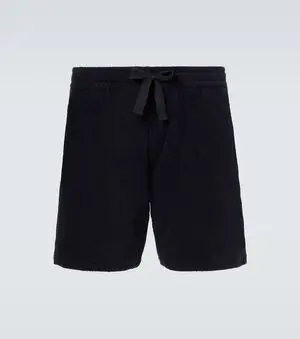 Orlebar Brown Trevone Cotton Terry Shorts - Blue
