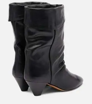 Isabel Marant Étoile Dalby Leather Ankle Boots