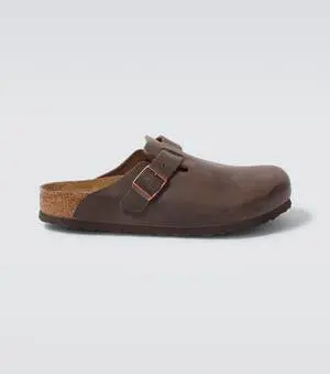 BIRKENSTOCK Boston Leather Clogs