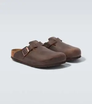 BIRKENSTOCK Boston Leather Clogs