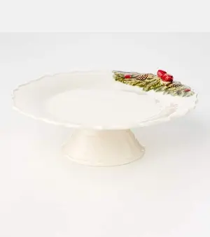 BORDALLO PINHEIRO Earthenware Cake Stand