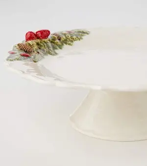 BORDALLO PINHEIRO Earthenware Cake Stand