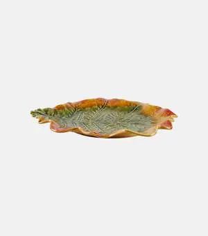 BORDALLO PINHEIRO Gudrun Charger Plate Claudia Schiffer - Multicoloured