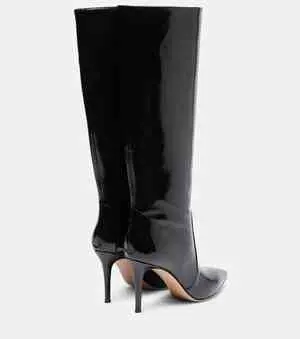 GIANVITO ROSSI Hansen Leather Knee-high Boots - Black