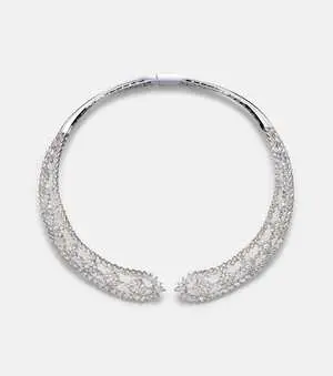 Yeprem Y-couture 18kt White Diamond Necklace - Gold