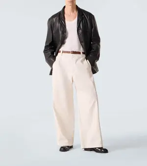 LEMAIRE Leather Ankle Boots