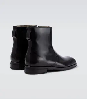 LEMAIRE Leather Ankle Boots