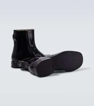 LEMAIRE Leather Ankle Boots