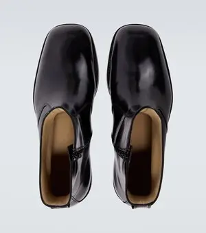 LEMAIRE Leather Ankle Boots