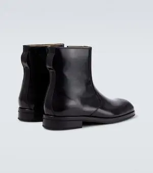 LEMAIRE Leather Ankle Boots