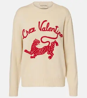 Valentino Garavani Embroidered Knitwear For Women