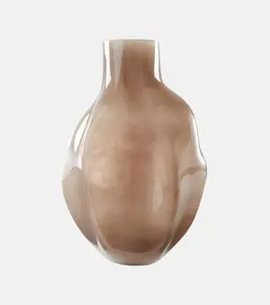 101 COPENHAGEN Bakku Big Glass Vase Kristian Sofus Hansen And Tommy Hyldahl - Grey