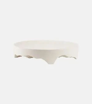 101 COPENHAGEN Iwa Big Ceramic Tray Kristian Sofus Hansen And Tommy Hyldahl - White