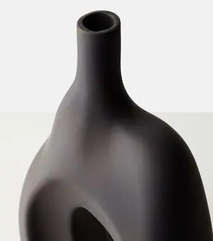 101 COPENHAGEN Ni Medium Ceramic Vase Kristian Sofus Hansen And Tommy Hyldahl - Brown