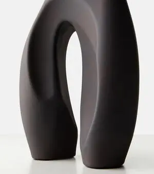 101 COPENHAGEN Ni Medium Ceramic Vase Kristian Sofus Hansen And Tommy Hyldahl - Brown