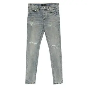 PURPLE BRAND Purple Brand Distressed Denim - Blue