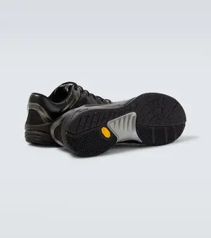 Our Legacy Wildheart Leather-trimmed Sneakers