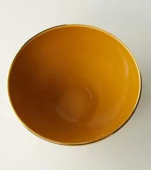 L'Objet X Fortuny Orfeo Medium Serving Bowl - Yellow