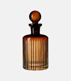 L'Objet Prism Glass Decanter - Orange