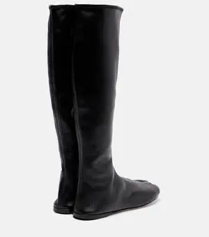 CHRISTEN Tabi Leather Knee-high Boots