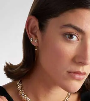 RAINBOW K 14kt Single Earring With Diamonds