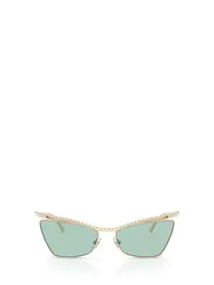 JIMMY CHOO Cat-eye Sunglasses - Gold
