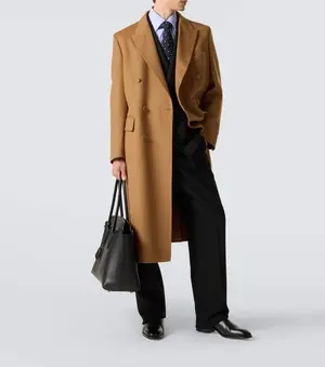 TOM FORD Double-breasted Wool-cashmere Coat