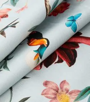 La DoubleJ Fantastic Creatures Set Of 4 Cotton Placemats Beto Val - Multicoloured