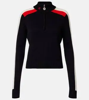 Perfect Moment La Tour Wool Half-zip Sweater
