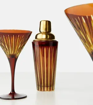 L'Objet Prism Glass Cocktail Set - Orange