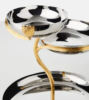 L'Objet Deco Leaves Large Serving Stand