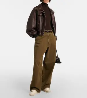 GOLDEN GOOSE Stardan Embellished Leather Sneakers