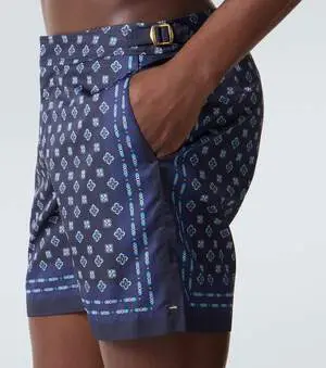 Orlebar Brown Bulldog Printed Swim Trunks
