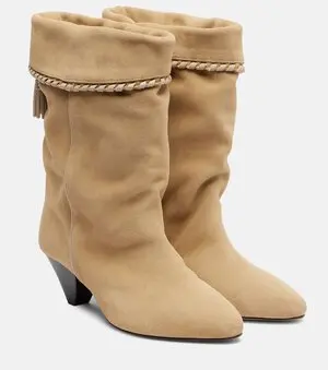 Isabel Marant Étoile Dalby 55 Suede Ankle Boots