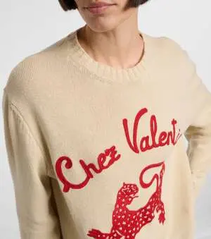 Valentino Garavani Chez Virgin Wool Sweater