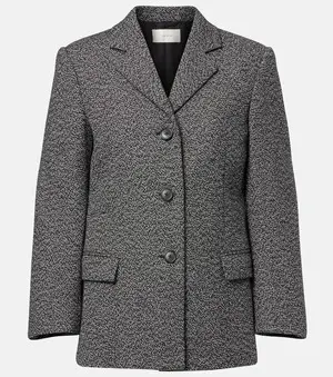THE ROW Eudora Cashmere And Wool Blazer