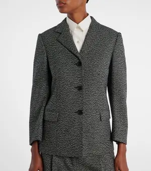 THE ROW Eudora Cashmere And Wool Blazer