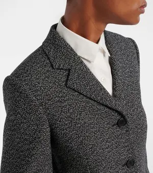 THE ROW Eudora Cashmere And Wool Blazer