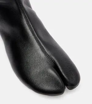 CHRISTEN Tabi Leather Knee-high Boots