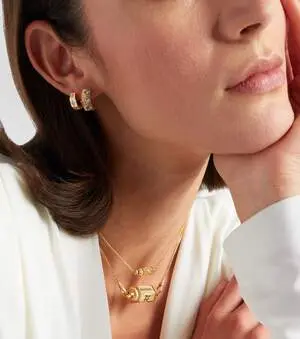MARIE LICHTENBERG 18kt Single Hoop Earring