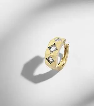 MARIE LICHTENBERG 18kt Single Hoop Earring