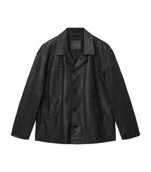 ALLSAINTS Bradwell Leather Jacket - Black