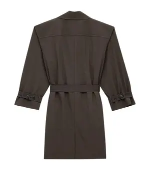 Saint Laurent Midi Trench Coat