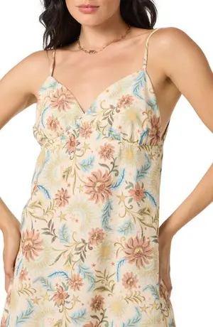 O'Neill Althea Lunar Print Sleeveless Maxi Dress