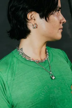 67JEWELRY Mini Puffed Star Necklace
